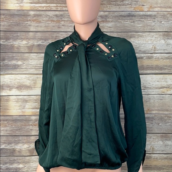 Tenax | Tops | Tenax Green Button Down Shirt Nwt | Poshmark